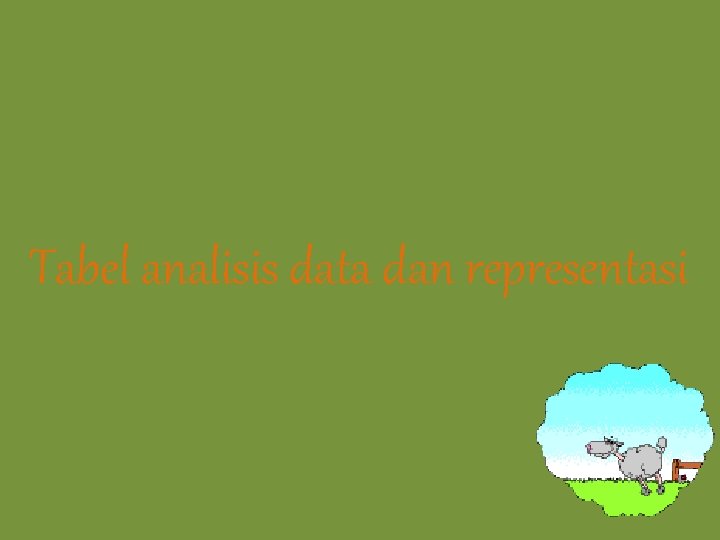 ANALISIS DATA DAN REPRESENTASI MENURUT JOHN W CRESWELL