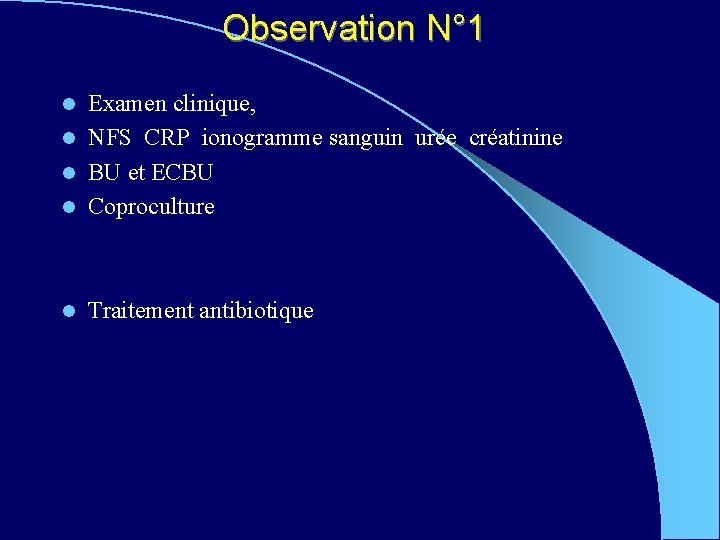 URGENCES ABDOMINALES l Pr test l 3 cas