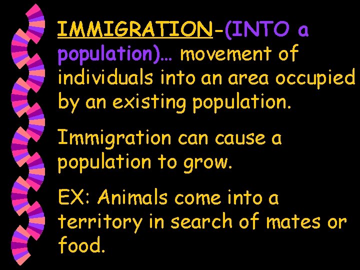 BIOLOGY CHAPTER 5 POPULATIONS 5 1 How Populations