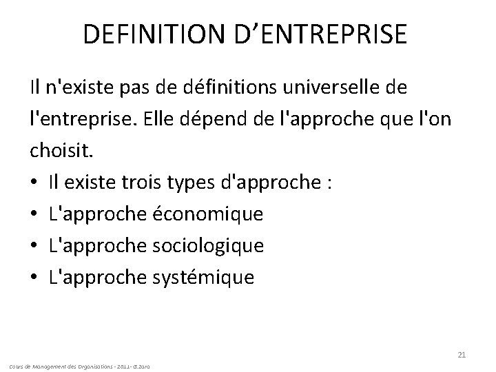 Le Management des organisations Thories et pratiques dans