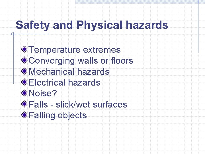 Confined Space Entry Objectives This is intended an