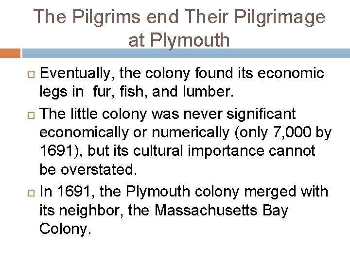 SETTLING THE NORTHERN COLONIES Chapter 3 The Protestant