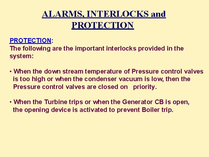 INSTRUMENTATION PRESSURE MEASUREMENT TWO Nos PRESSURE TRANSMITTERS PROVIDED