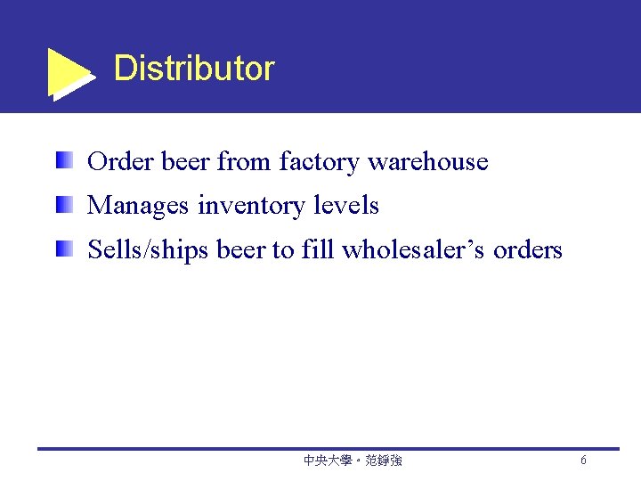 Beer Game Supply Chain Simulation Dr CK Farn