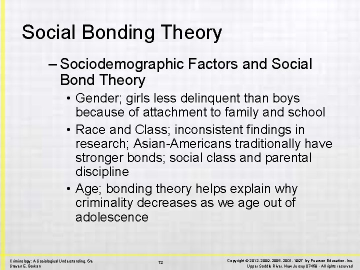 Travis Hirschi Social Bonds Travis Hirschis social bonding
