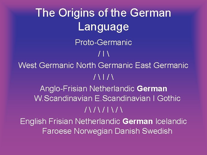 Comparing Germanic and Romance Languages German and Spanish