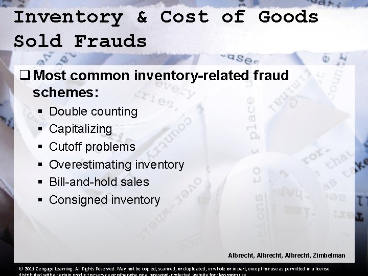 Fraud Examination 4 E Chapter 12 Revenue and