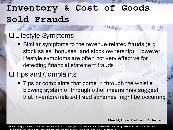 Fraud Examination 4 E Chapter 12 Revenue and