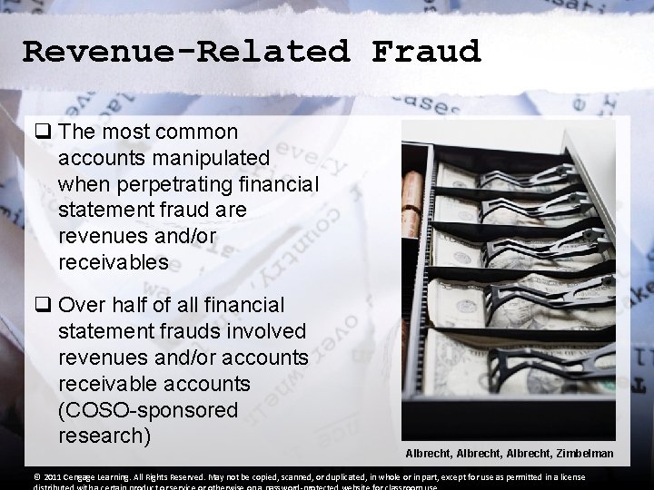 Fraud Examination 4 E Chapter 12 Revenue and