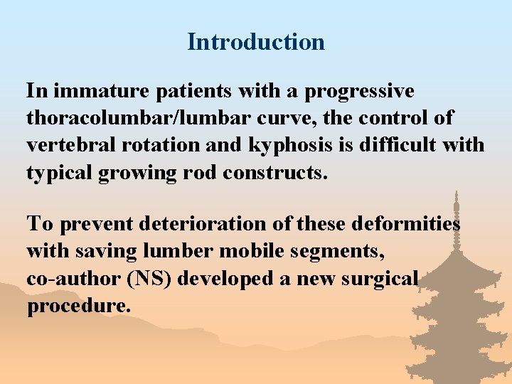 DistractionGrowth Guided Technique DGG for Lumbar Curve Deformity