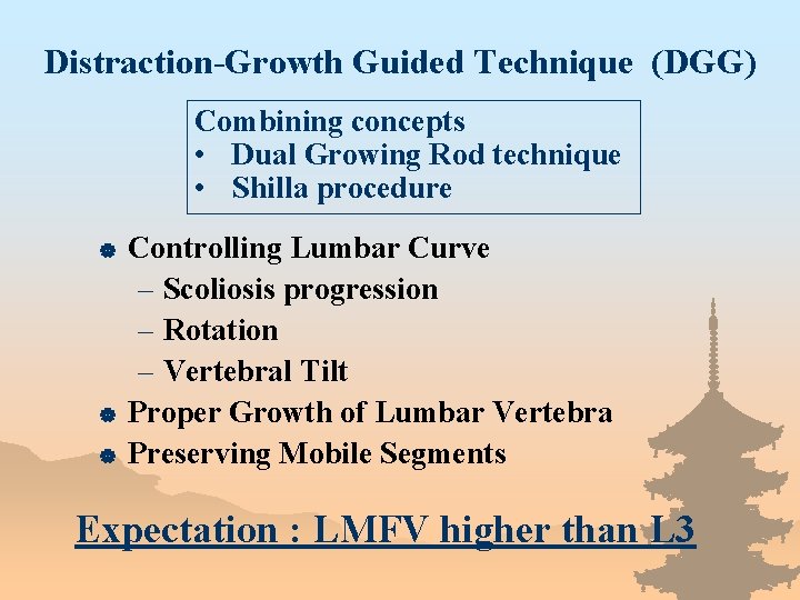 DistractionGrowth Guided Technique DGG for Lumbar Curve Deformity