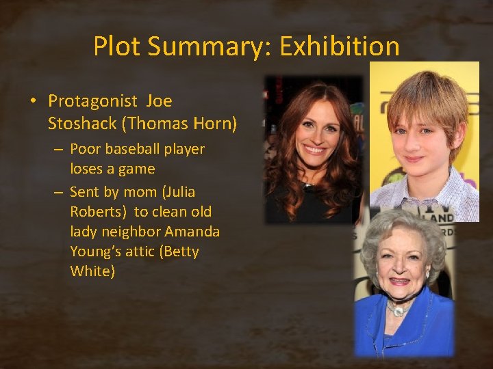 Honus Me by Dan Gutman Film Pitch By