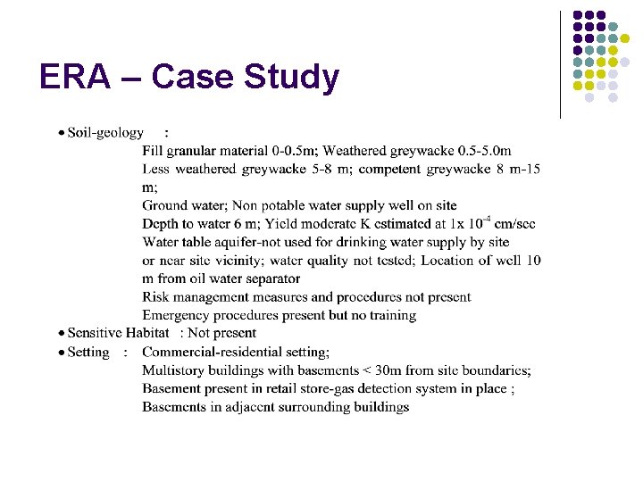 Risk Assessment Based Environmental Management Systems for Petroleum