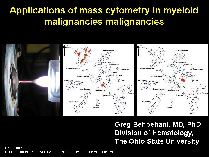 Applications of mass cytometry in myeloid malignancies Greg