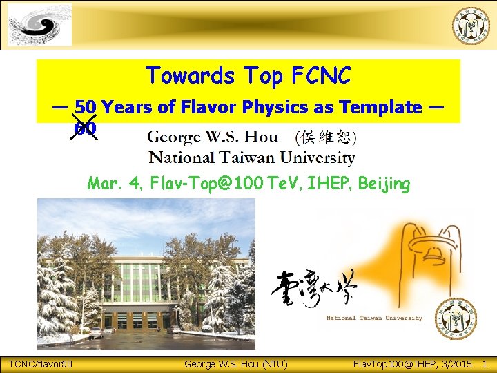 Towards Top FCNC 50 Years of Flavor Physics
