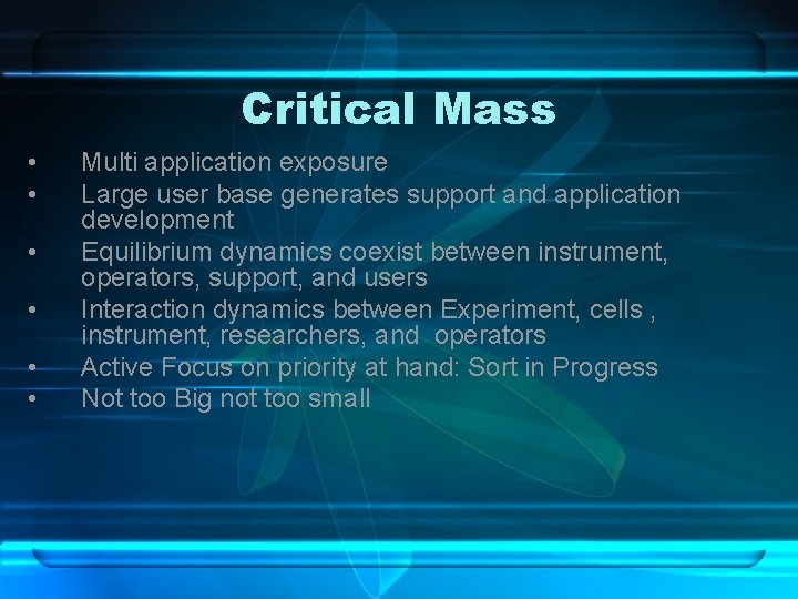 The Art and Science of Flow Cytometry Life