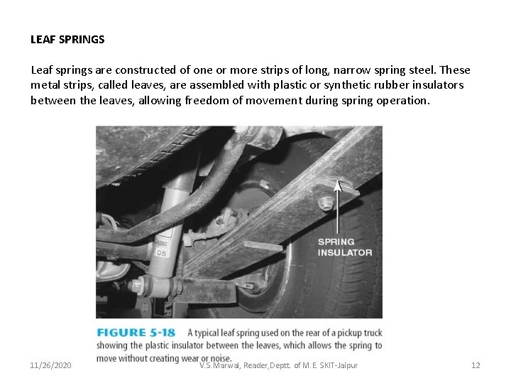 WHAT IS SPRING Springs are elastic bodies generally