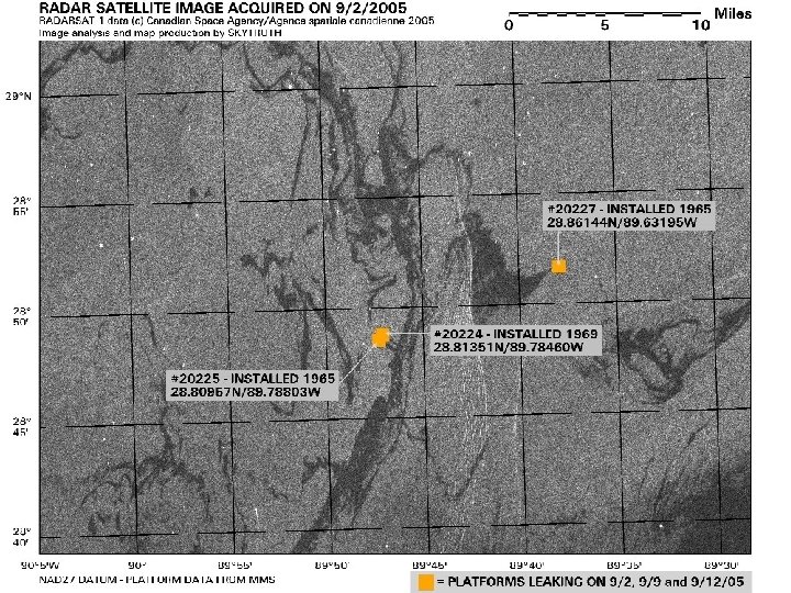 Satellite Imagery for Monitoring Offshore Oil and Gas