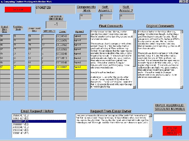 The Automatic Generation of Marks for Marking within