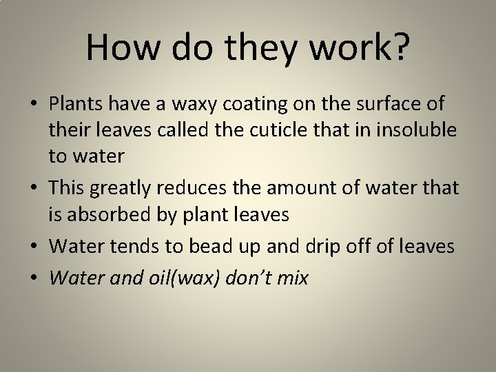Surfactants 101 How do they work Why should