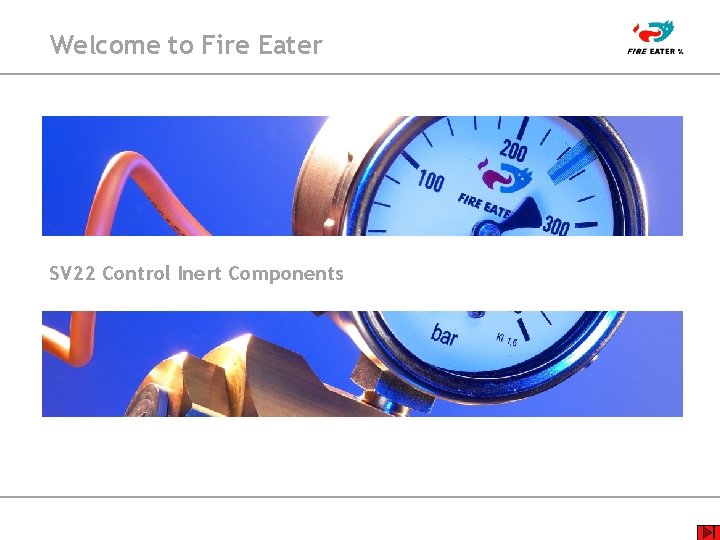 Welcome to Fire Eater SV 22 Control Inert