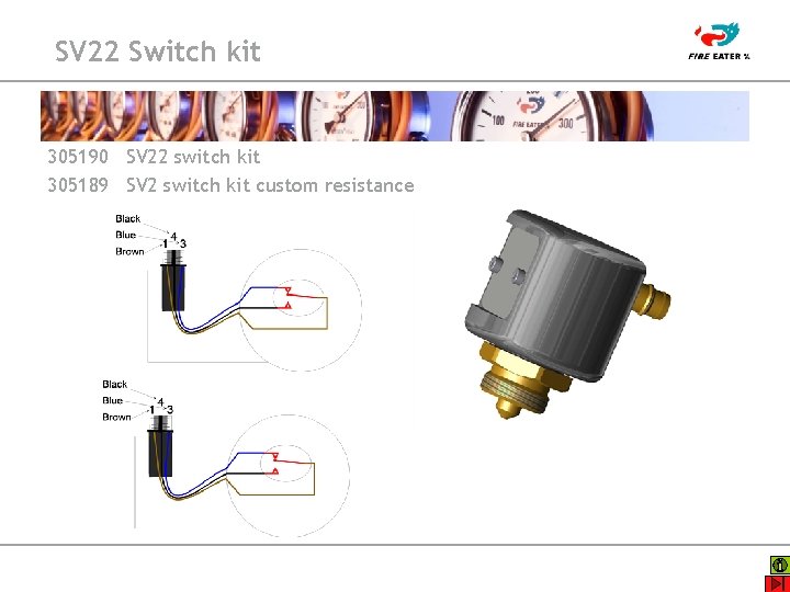 Welcome to Fire Eater SV 22 Control Inert