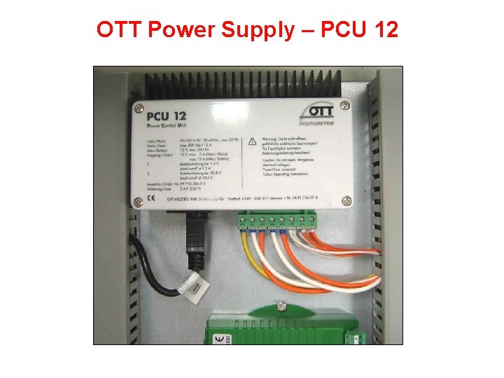 Installation and Setting Up of GLOSS OTT Radar