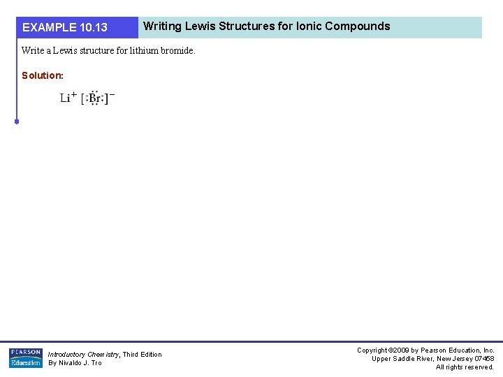EXAMPLE 10 1 Writing Lewis Structures for Elements
