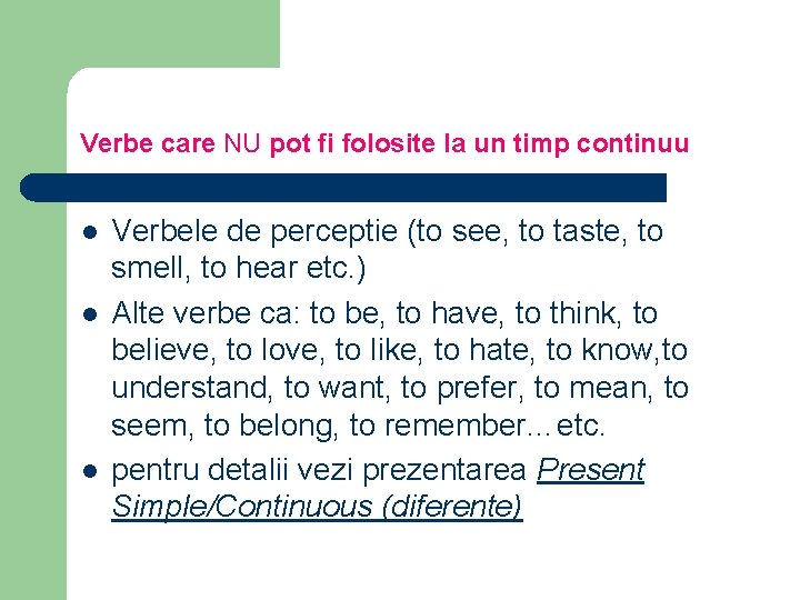 Past Perfect Continuous prezentare Schema l l l