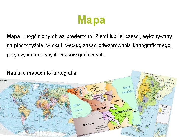 3 listopada 2010 Mapa uoglniony obraz powierzchni Ziemi