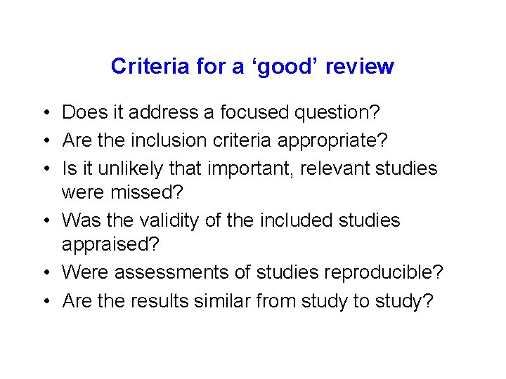 Developing your research question Fiona Alderdice and Mike