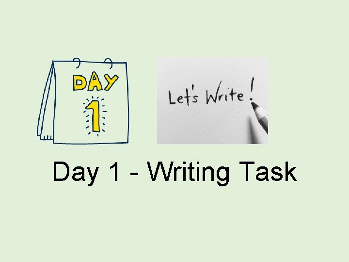 Day 1 Reading Task Activity 1 What do