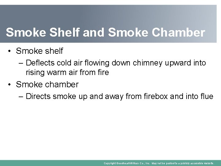 Chapter 25 Fireplace Chimney and Stove Details Objectives