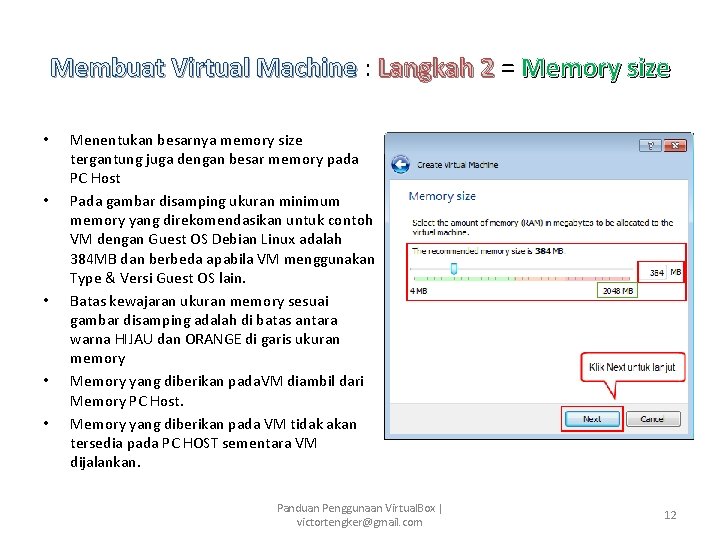 Panduan Penggunaan Oracle VM Virtual Box Victor Tengker