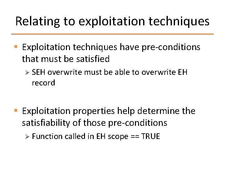 Trust Boundary Exploitation State of the Exploit Matt