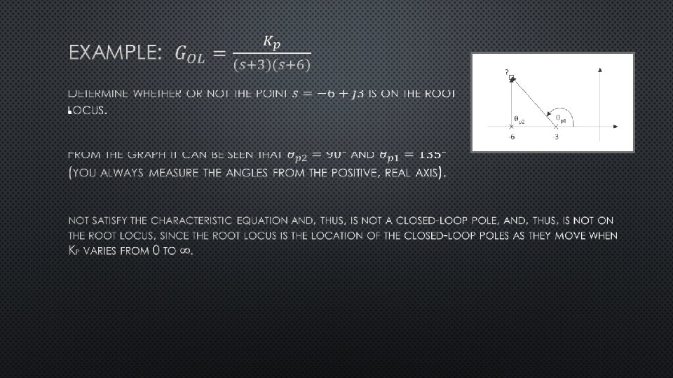 ANGLE AND MAGNITUDE CRITERIA FOR ROOT LOCUS ALPHA