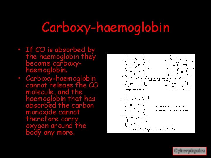 Facts for life Carbon Monoxide Poisoning Properties of
