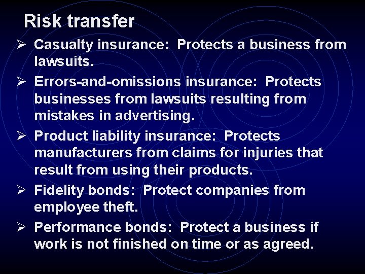 5 02 Determine Factors Affecting Business Risks Risk