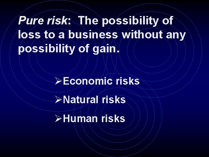 5 02 Determine Factors Affecting Business Risks Risk