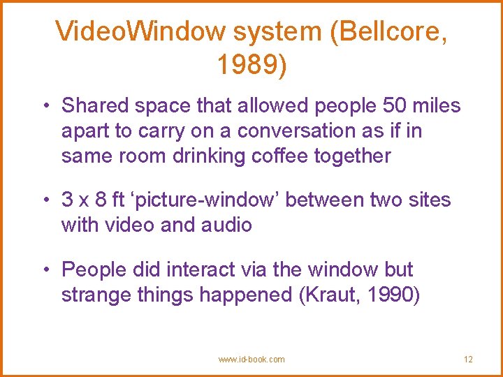 Chapter 4 SOCIAL INTERACTION Overview Being social Face