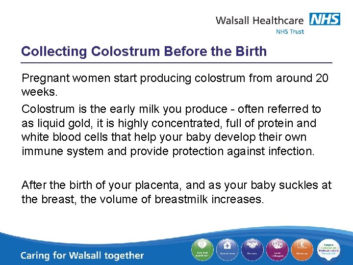 Antenatal Breastfeeding Workshop Close and Loving Relationships begin