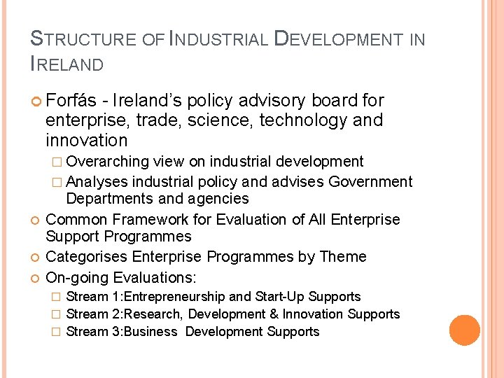 REGIONAL DEVELOPMENT PROGRAMMES IN IRELAND MICROENTERPRISE SUPPORT ...