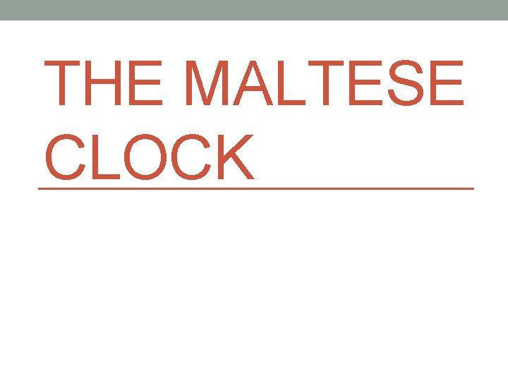 MALTESE CULTURE AND FOLKLORE Daniel Borg and Lara