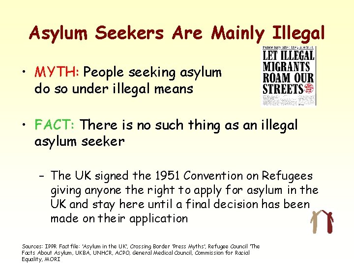 MYTH BUSTER Resolving the issues about Asylum Seekers