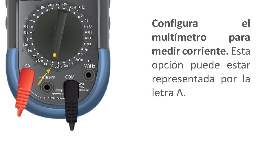 7 ma clase uso del multitester Multmetro Es