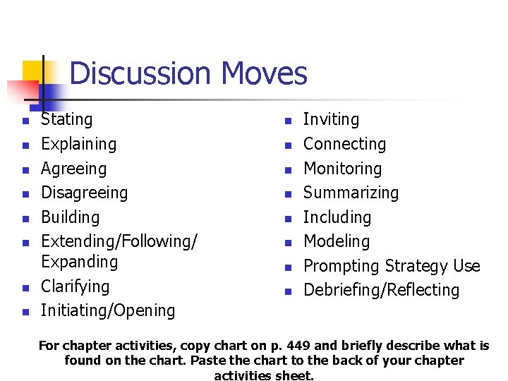 Chapter 10 Reading Literature Experiencing Literature n n
