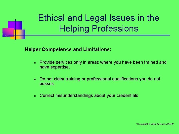 Introduction To Helping Relationships Power Point produced by