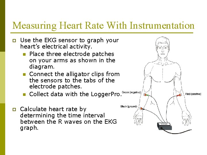 How do we determine our heart rate using