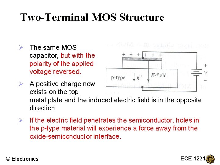 Chapter 6 The Field Effect Transistor Electronics ECE