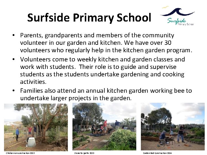 Surfside Primary Schools Edible Garden Outdoor Classroom Hothouse